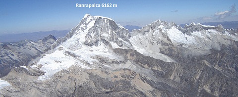 Mount Ranrapalca 4-day guide ascent from Huaraz. 4-day trip. Certified ...