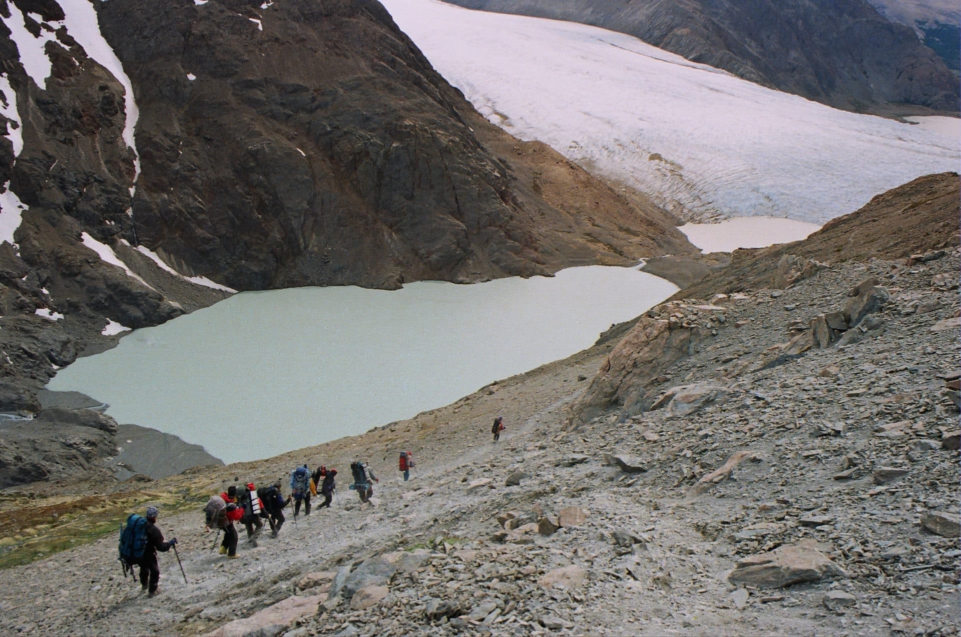Hiking to the Patagonian Ice Cap. 8-day trip. AAGM leader