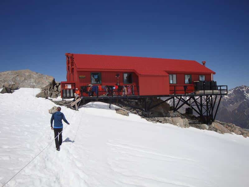 Ascent to Aoraki / Mount Cook in New Zealand. 6-day trip. NZMGA leader