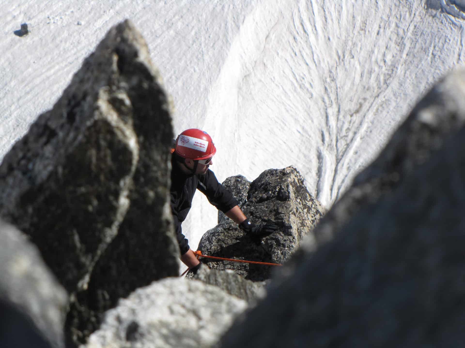 Guided climbing tours in the Alps. Rock Climbing trip. Certified leader