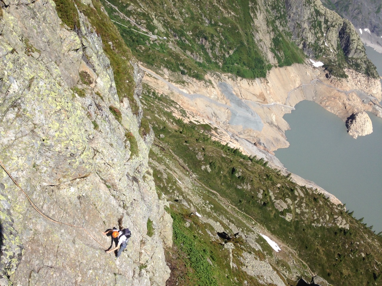 Guided climbing tours in the Alps. Rock Climbing trip. Certified leader