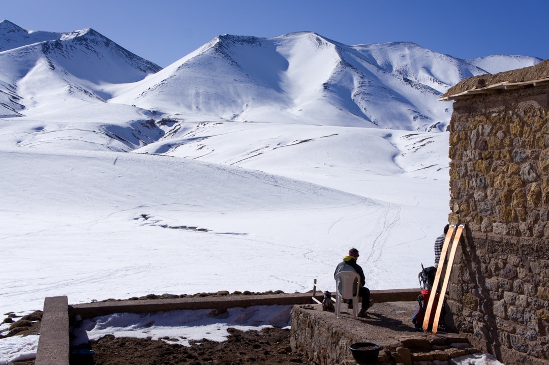 Ski touring in the Atlas, Morocco. 7-day trip. IFMGA/UIAGM leader