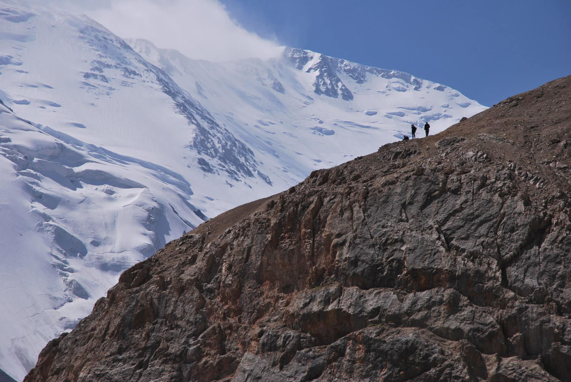 Climbing Lenin Peak in Pamir. 21-day trip. IFMGA leader