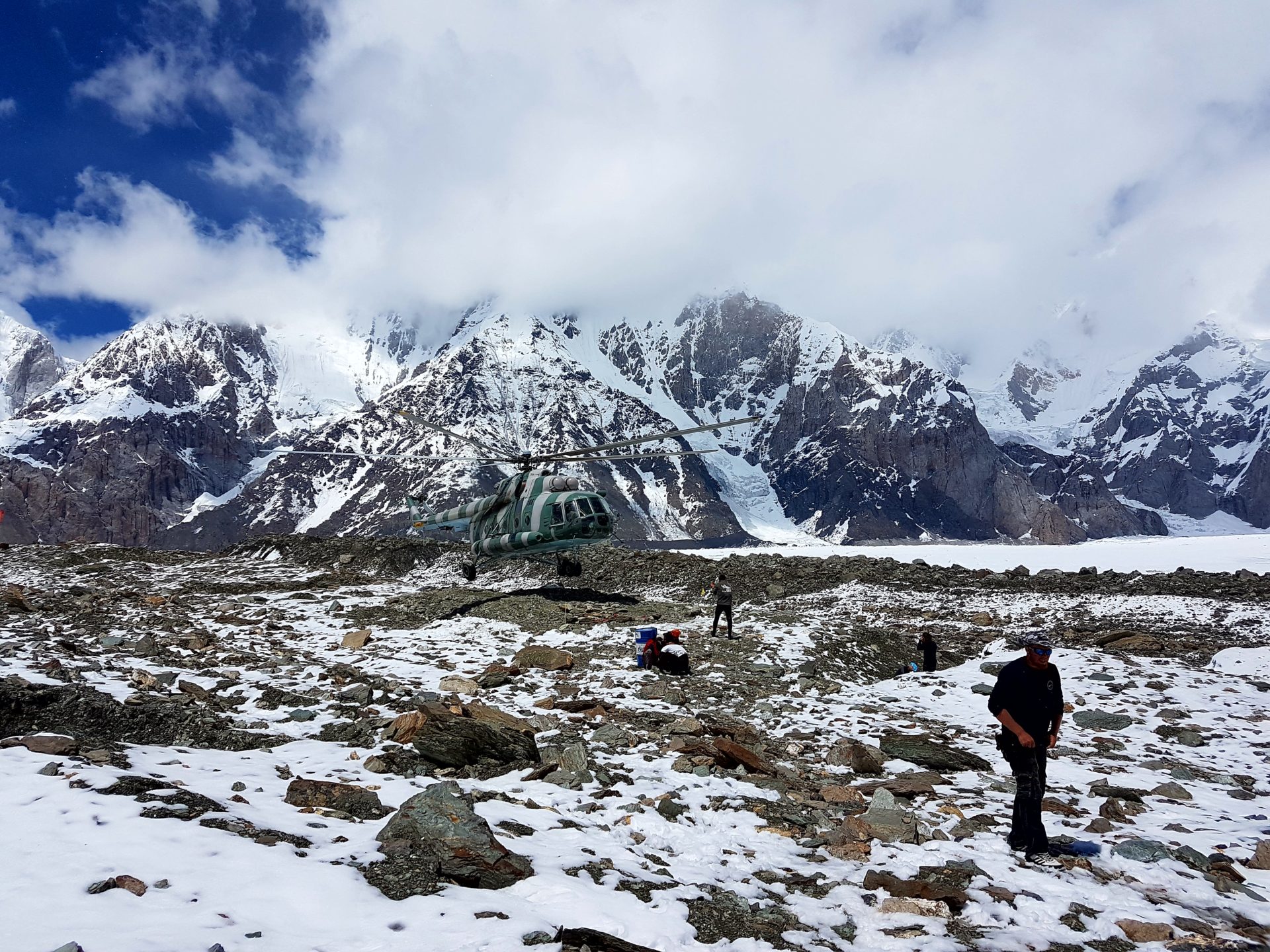Pobeda Peak guided climbing expedition. 27-day trip. KMGA leader