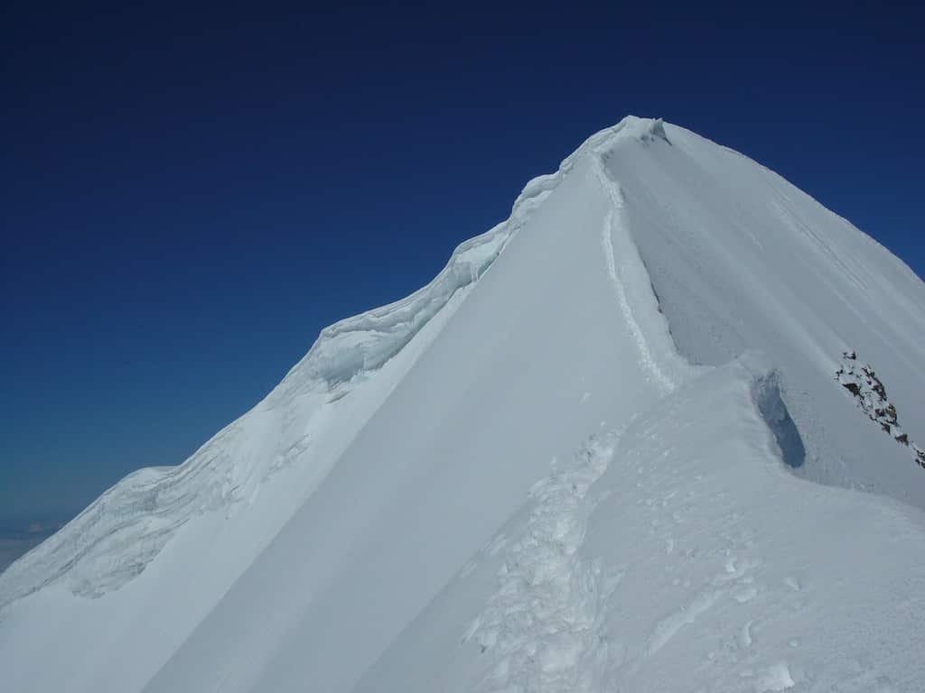 Climbing Mönch in the Bernese Alps. 1-day trip. Certified leader
