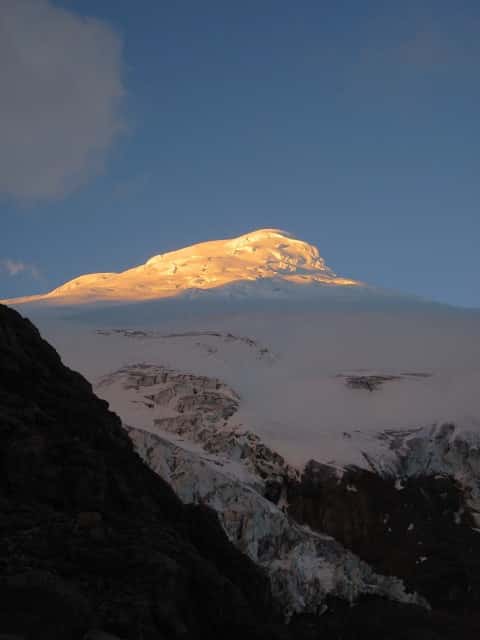 Cayambe Volcano 2 Day Guided Climb. 2-day trip. UIAGM leader