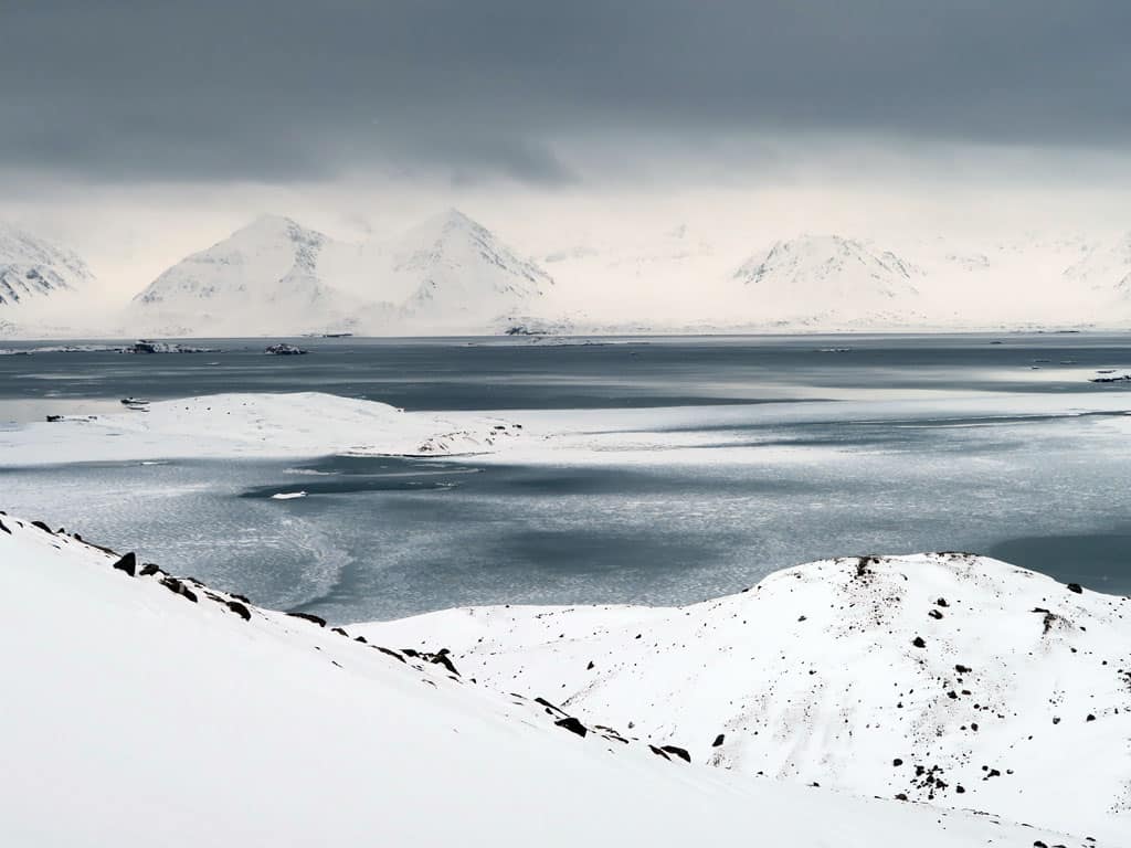 Svalbard ski tour and sail guided program. 8-day trip. Certified leader