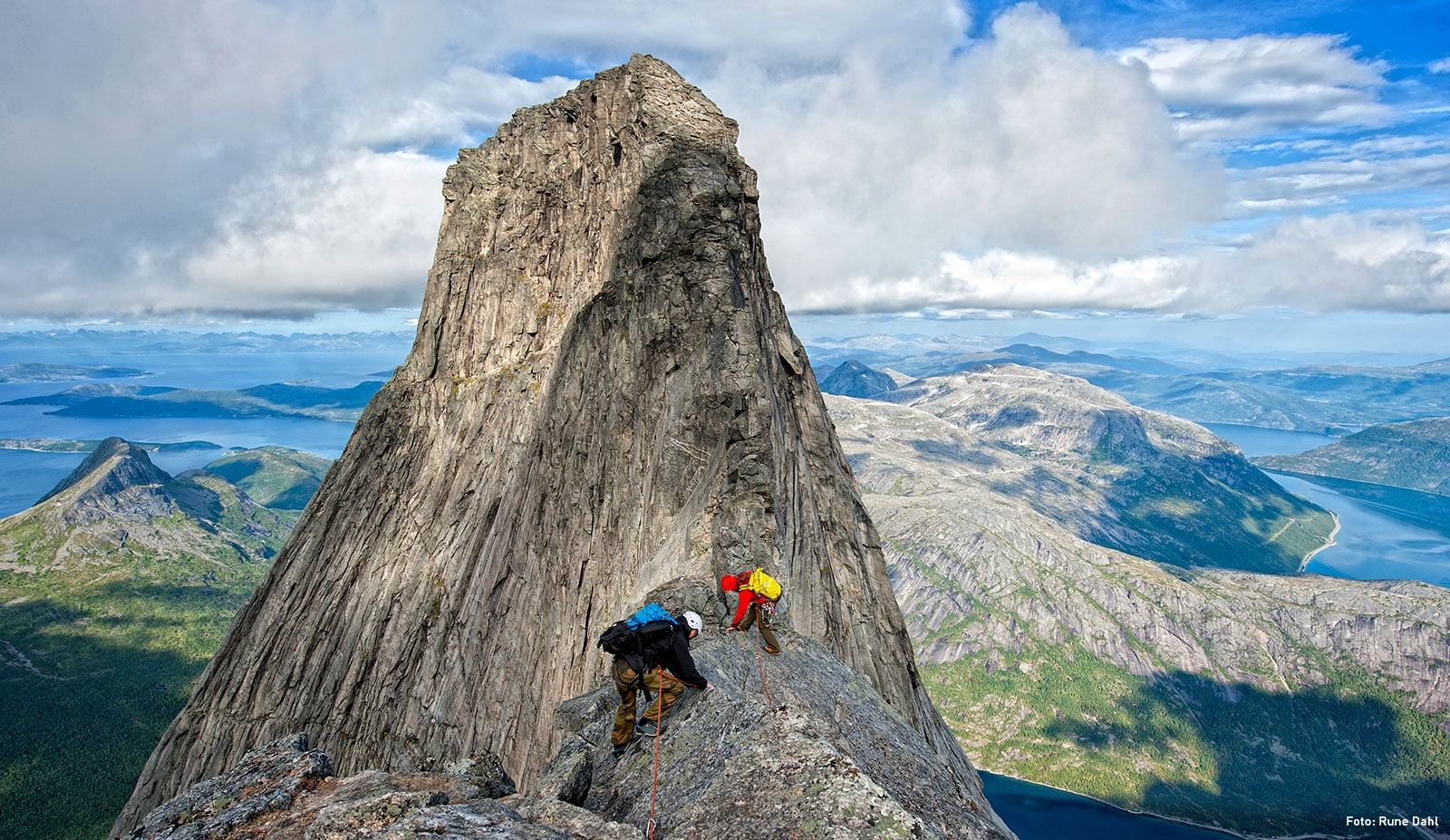 Guided Stetind ascent in northern Norway. 1-day trip. Certified leader