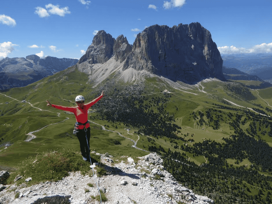 Guided multi-pitch climbing in the Dolomites. Rock Climbing trip. IFMGA ...
