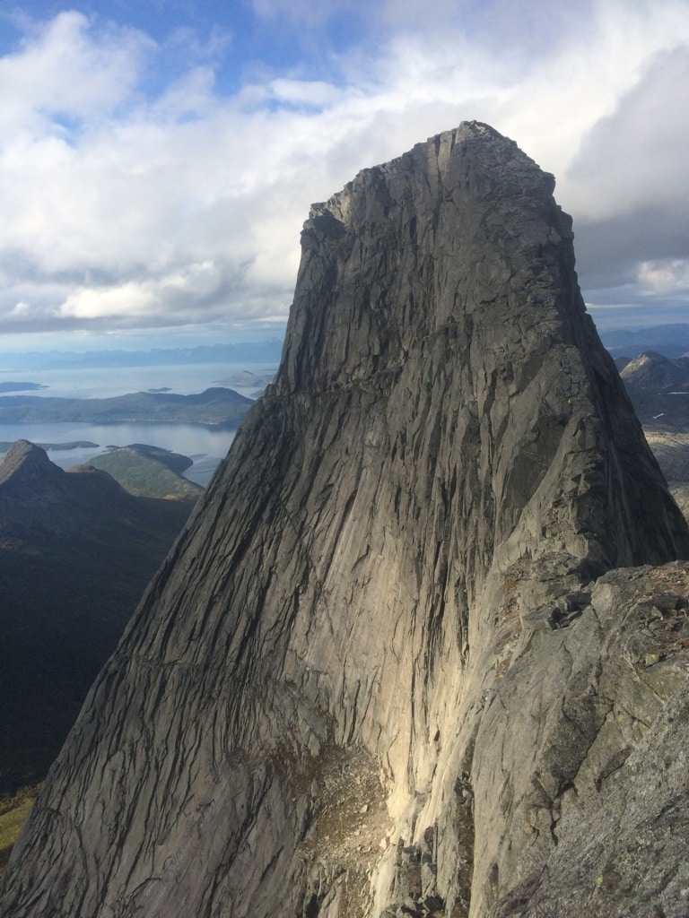Stetind South Pillar 1-day rock climbing trip. 1-day trip. NORTIND leader