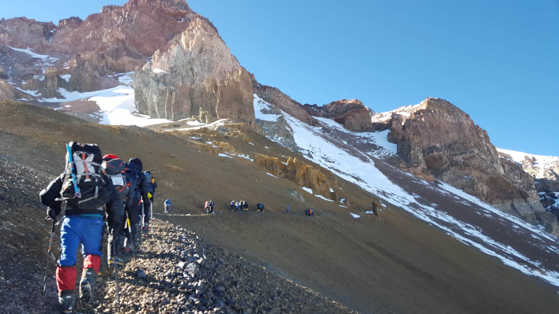 Aconcagua by the Normal Route, 20 days. 20-day trip. AAGM leader