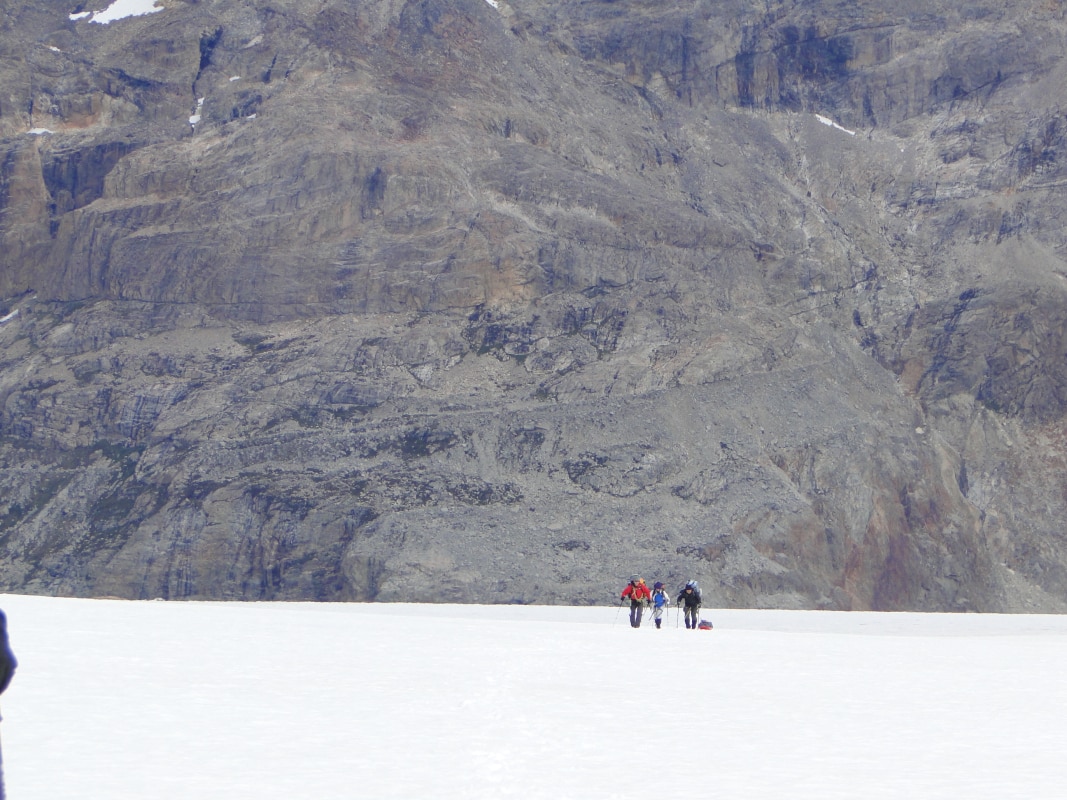 Patagonian Ice Field 8-day guided expedition. 8-day trip. AAGM leader