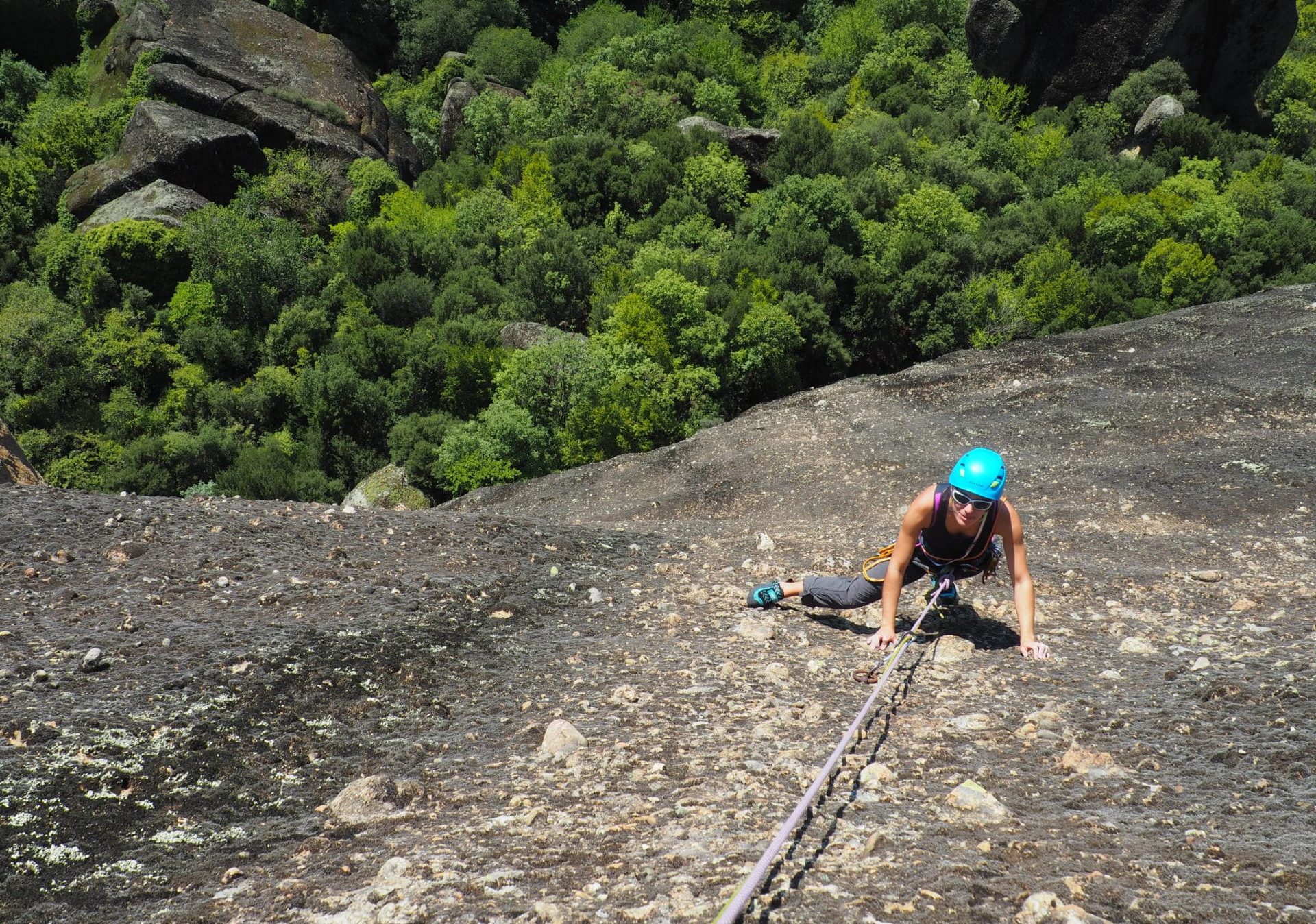 3-day rock climbing in Meteora, Greece. 3-day trip. IFMGA leader