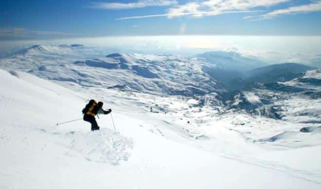 1 week-ski tour adventure in wild Lebanon. 8-day trip. IFMGA leader