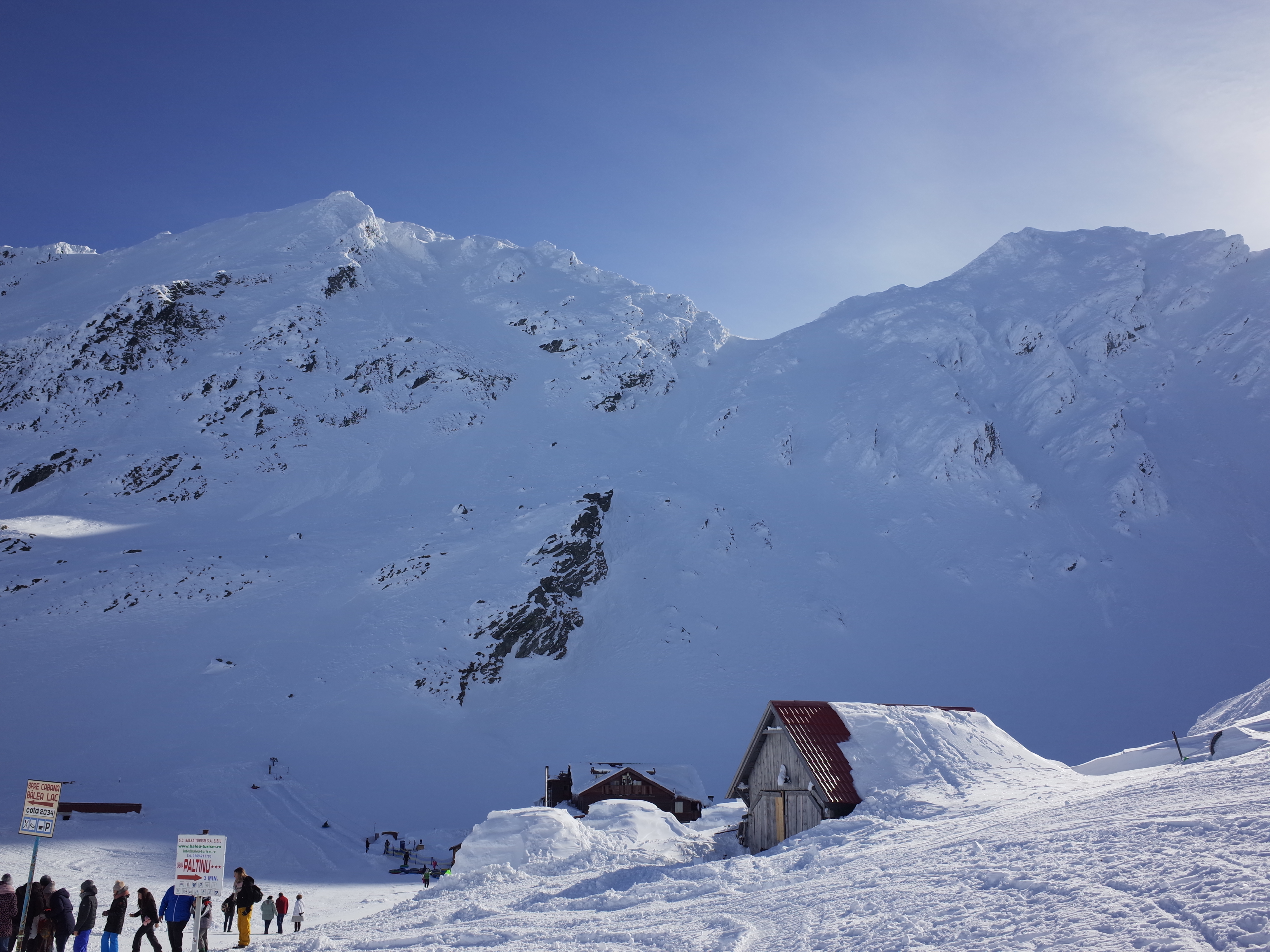 Balea Lake ski touring trip, Fagaras Mountains. 3-day trip. IFMGA leader