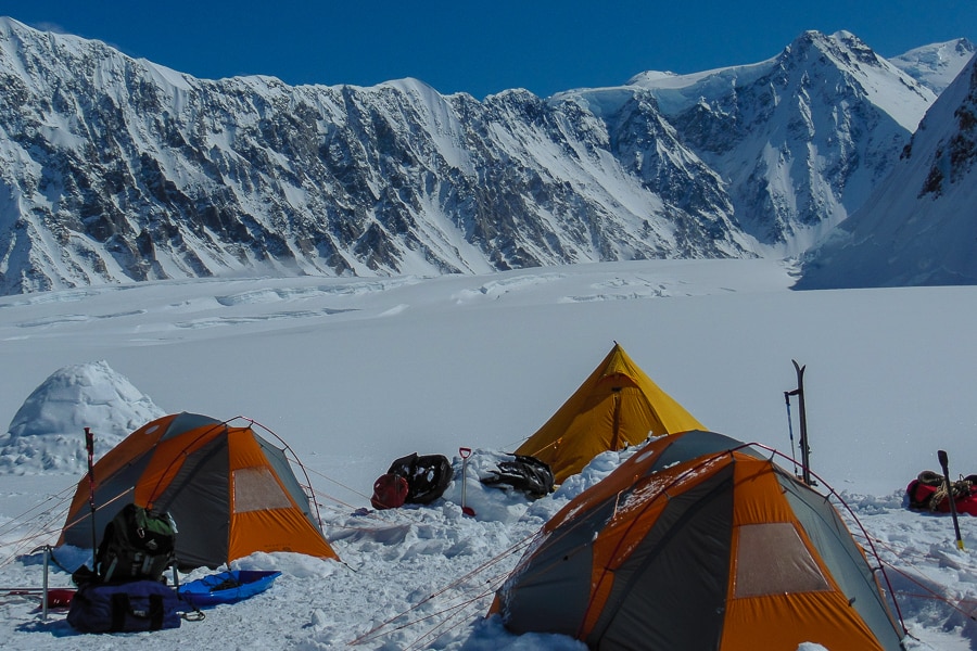 Mount Logan ski mountaineering expedition. 28-day trip. ACGM leader