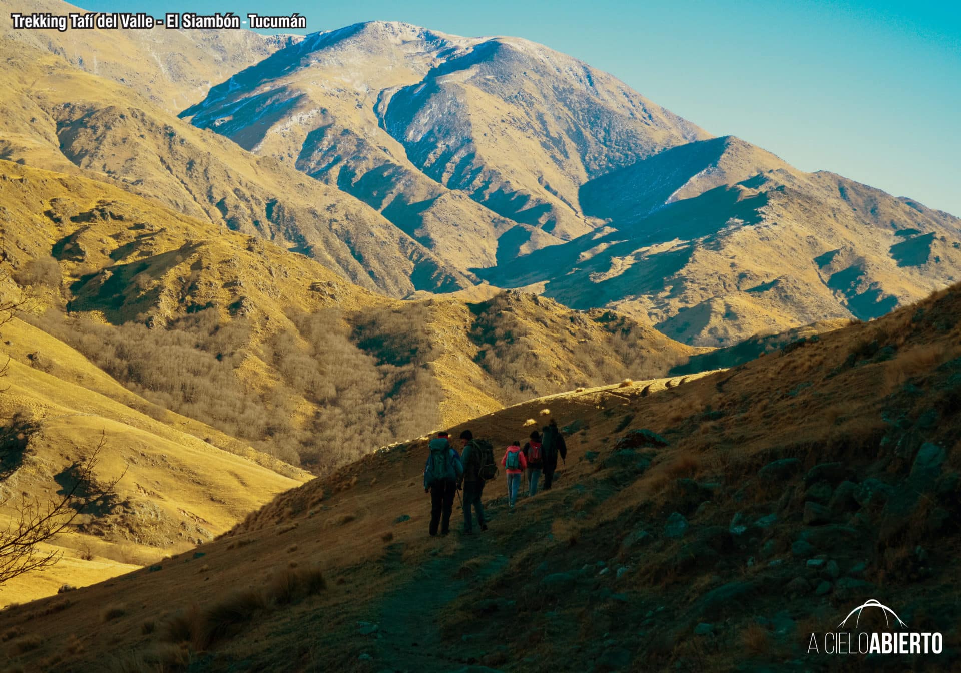 3-day trek in Tafi del Valle, Argentina. 3-day trip. AAGM leader