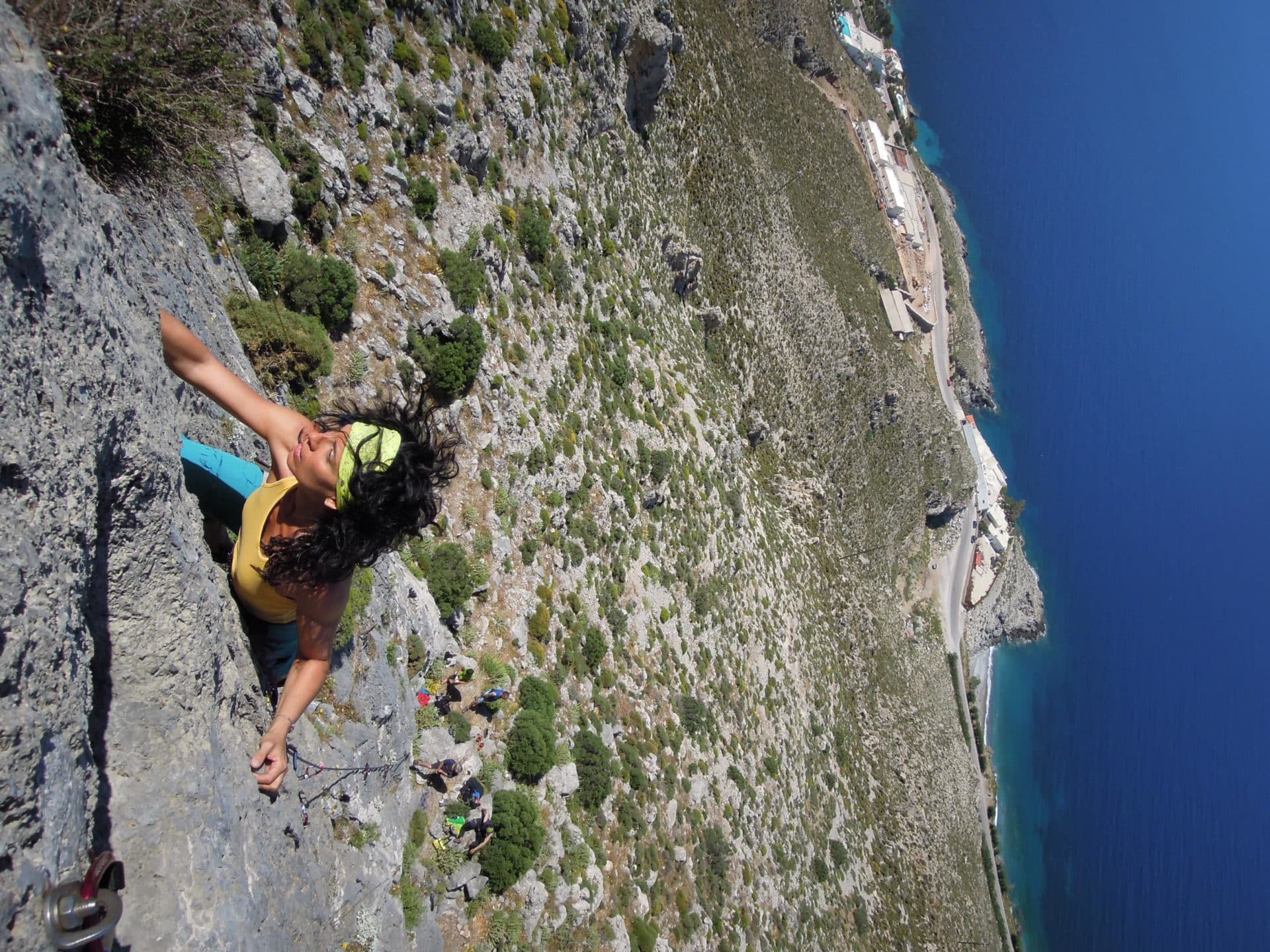 8-day rock climbing trip in Kalymnos, Greece. 8-day trip. IFMGA leader
