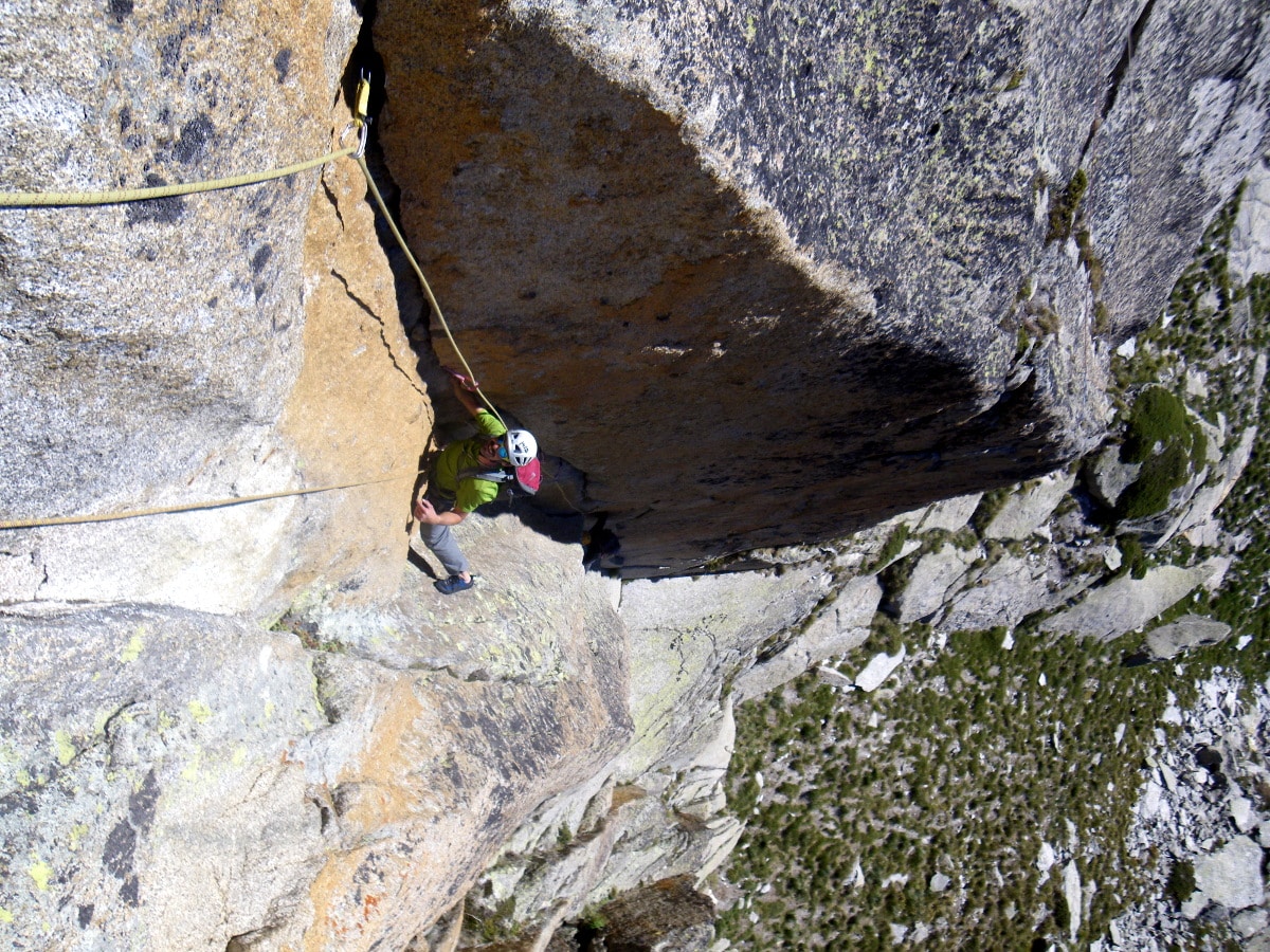 2 days rock climbing in the Pyrenees, Catalonia. 2-day trip. AEGM leader