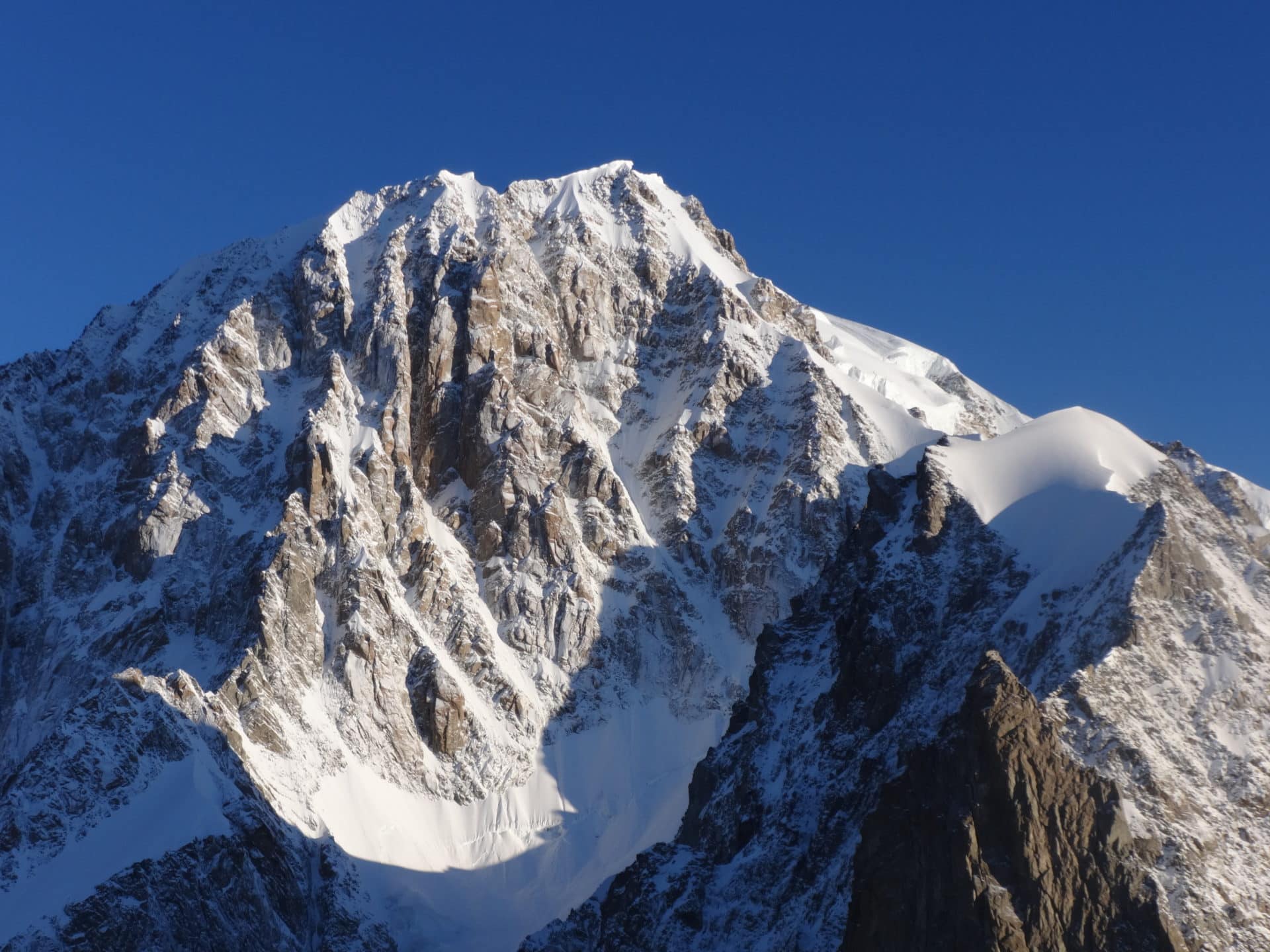 Climb Freney Pillar in Mont Blanc with a guide. 3-day trip. IFMGA leader