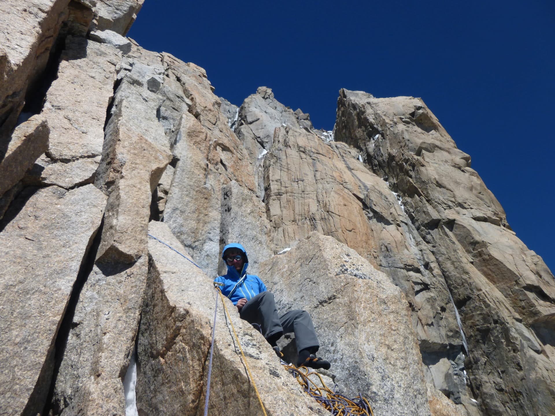 6-day training to climb Freney Pillar in Mont Blanc. 6-day trip. IFMGA ...