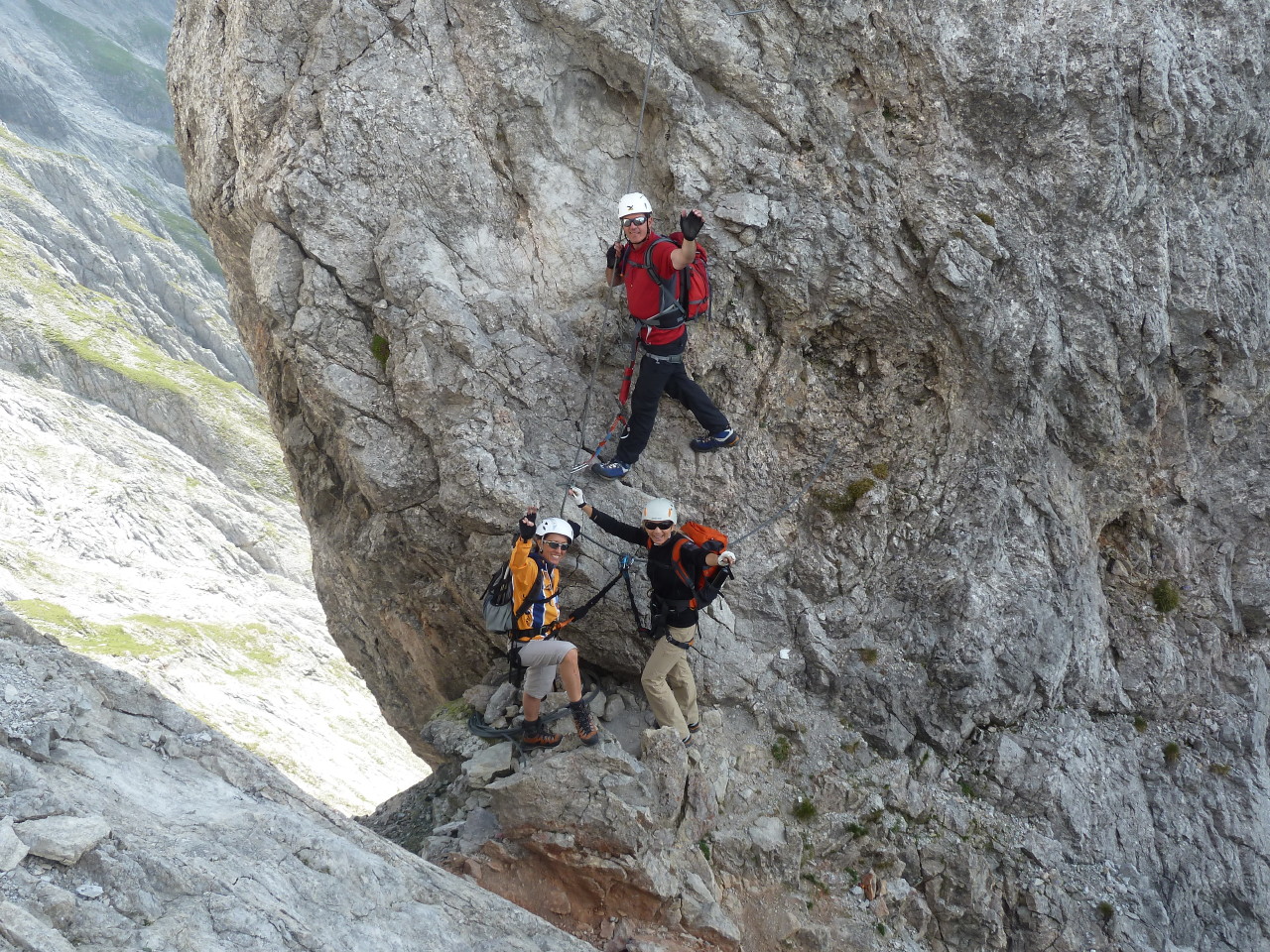 Dachstein, Austria, 2 Day Guided Via Ferrata. 2-day trip. Certified leader