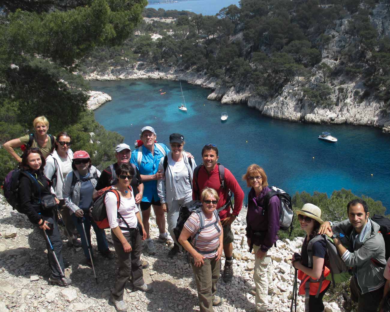 Calanques National Park Hike: En Vau, Port Miou, Port Pin. Hiking trip ...