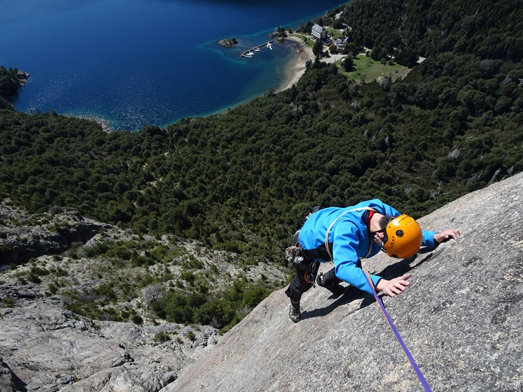 Rock climbing on Cerro Lopez, Day trip from Bariloche. 1-day trip ...