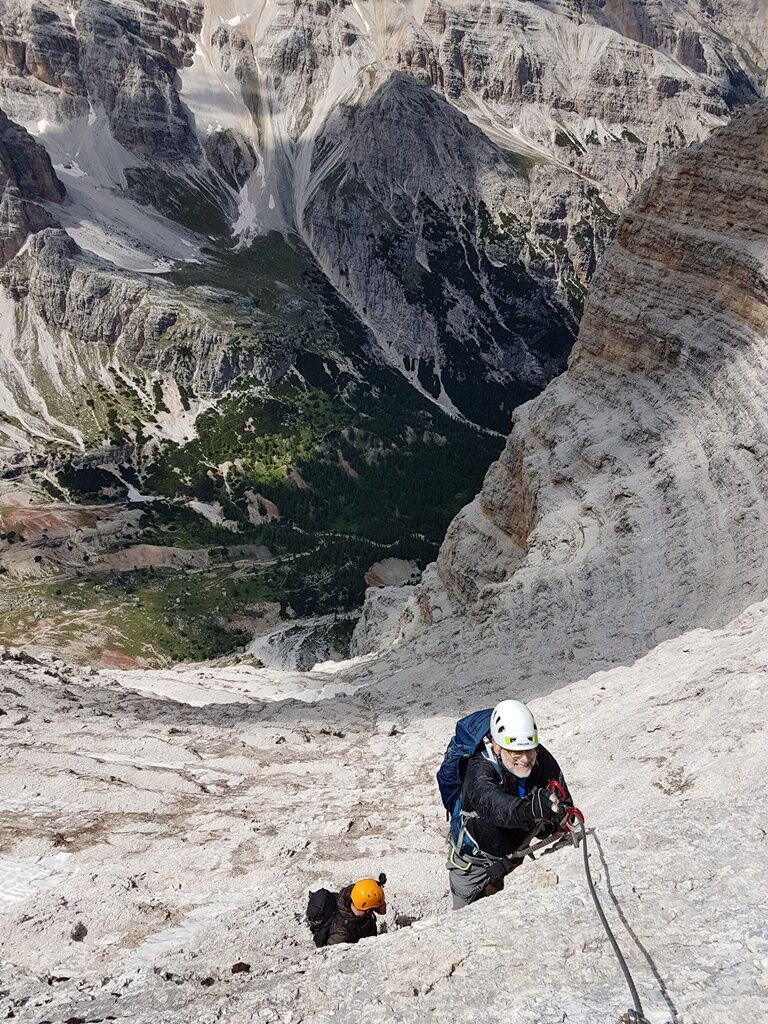 1-day Via ferrata Giovanni Lipella (Tofana di Rozes), near Cortina. 1 ...