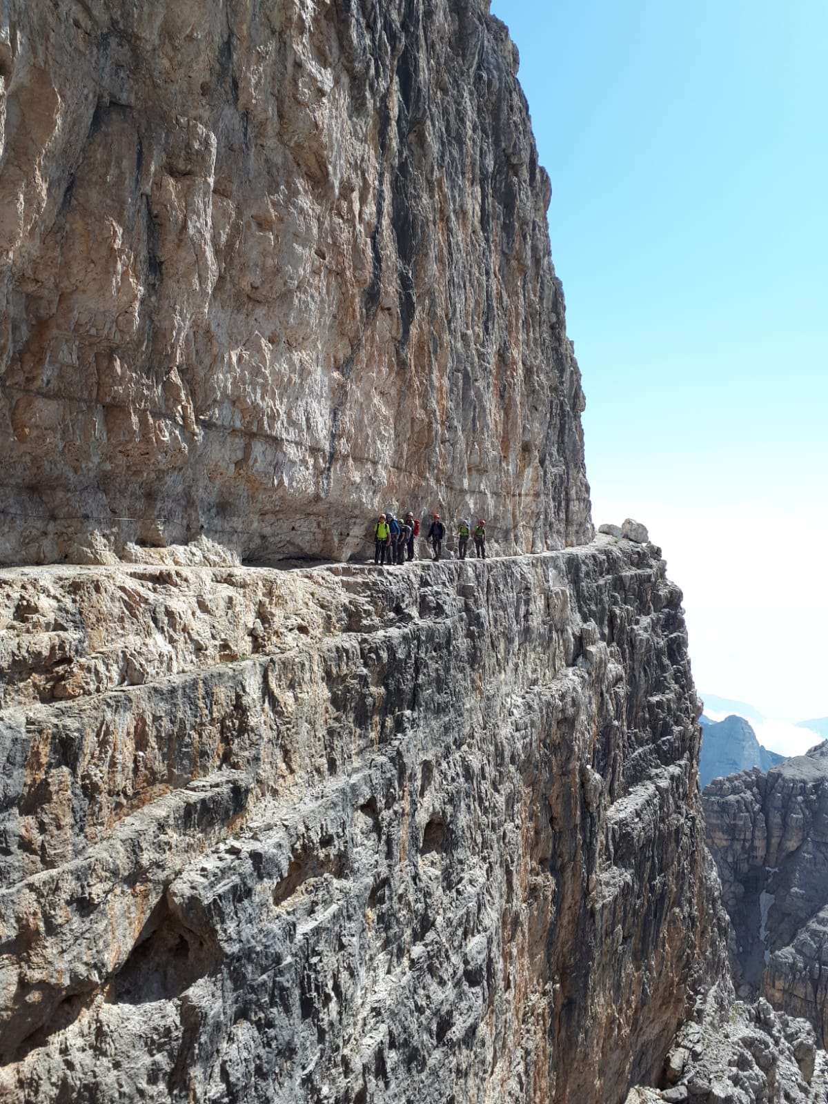 1-day Via ferrata delle Bocchette, Madonna di Campiglio (Brenta ...