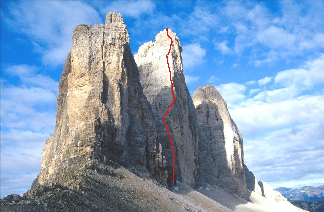 1-day Rock climbing on the Dibona Route, Tre Cime di Lavaredo. 1-day ...