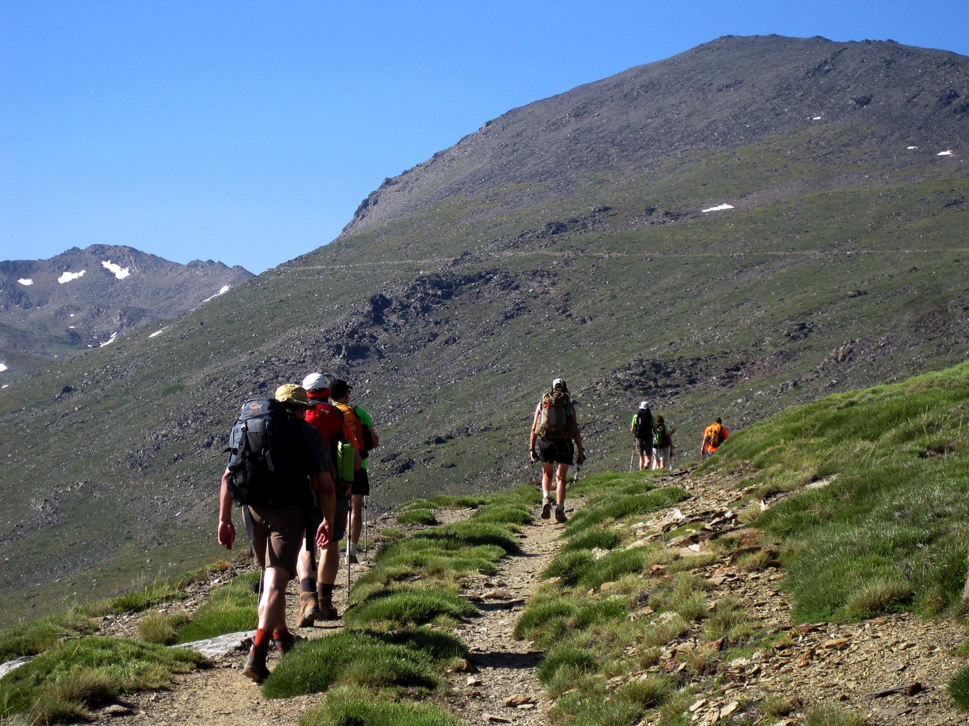 Mountain Climbing - Mount Mulhacen. Mountaineering trips and summits