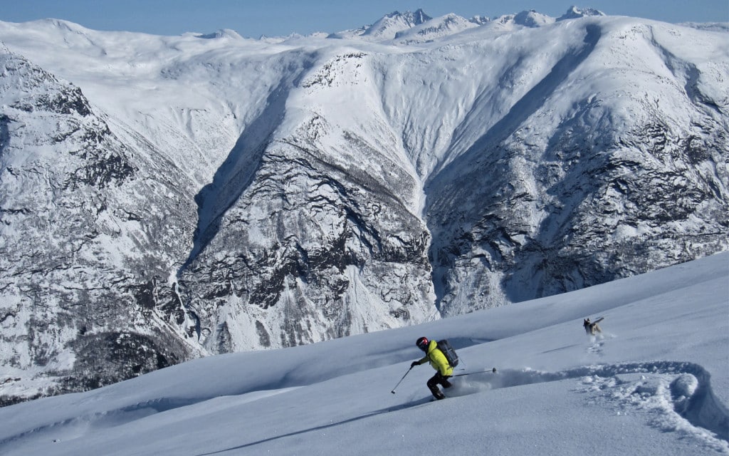 Backcountry Skiing and Ski Touring - Sunnmore Alps. Off-piste skiing trips